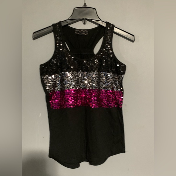 Pink Rose | Tops | Pink Rose Tank Top Black | Poshmark